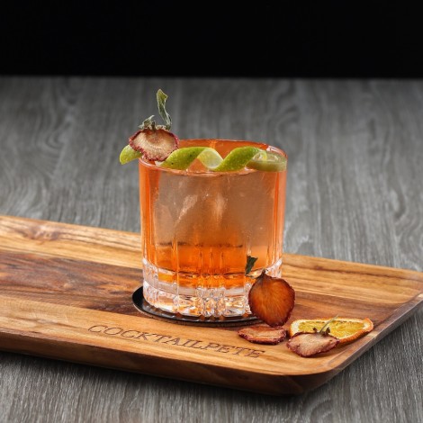 Pepperino cocktail recipe using Bob’s Grapefruit Bitters