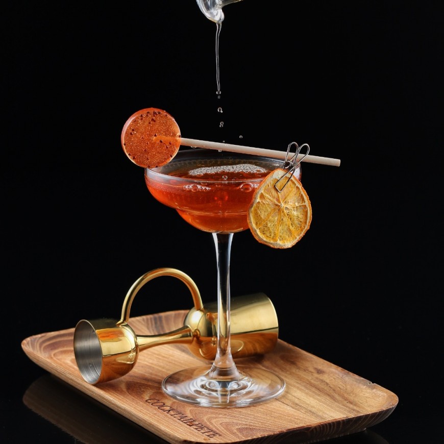 Spicy Cowboy Hat cocktail recipe using Bob’s Chocolate Bitters